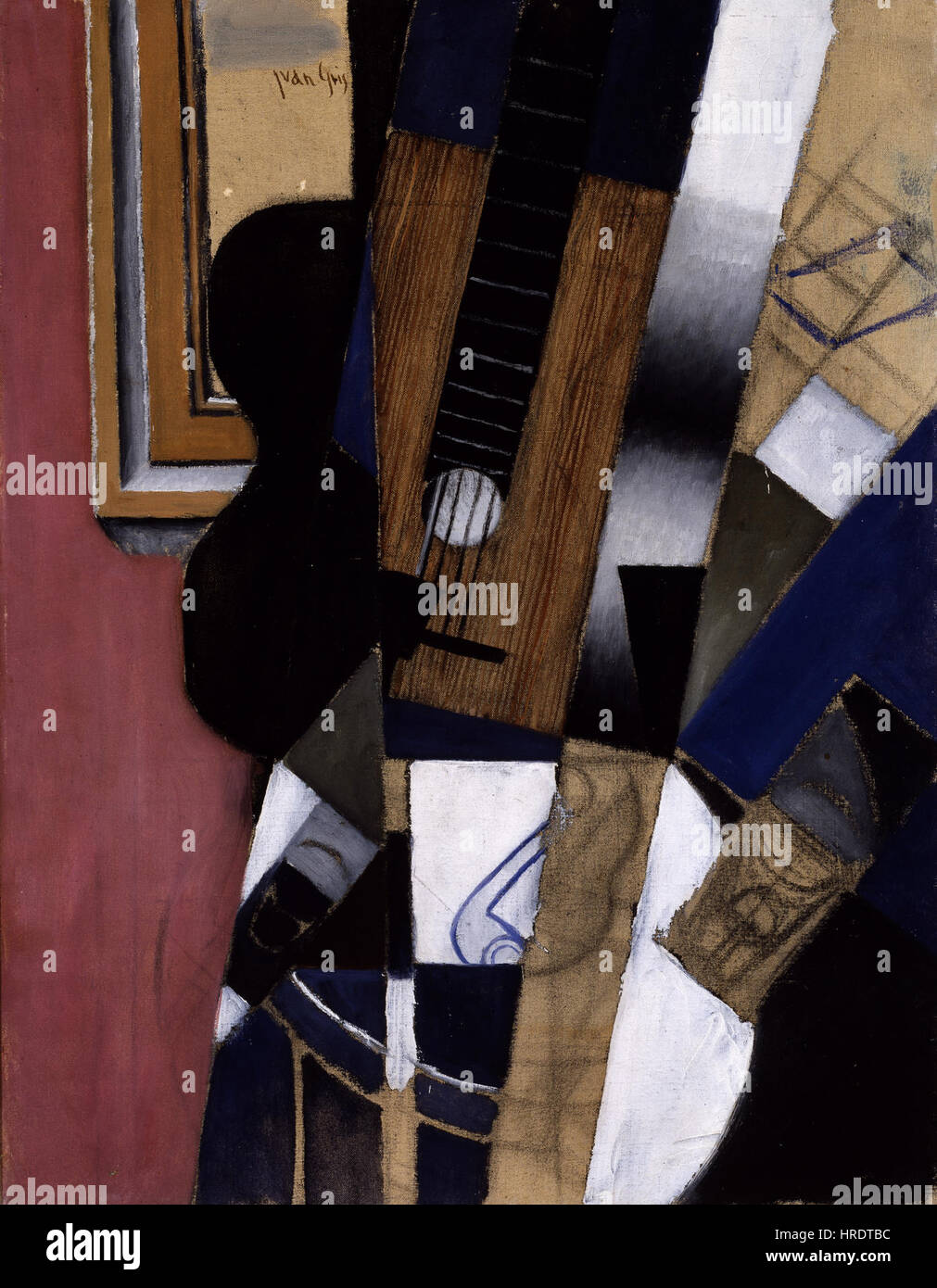 Guitar and pipe by juan gris hi-res stock photography and images - Alamy