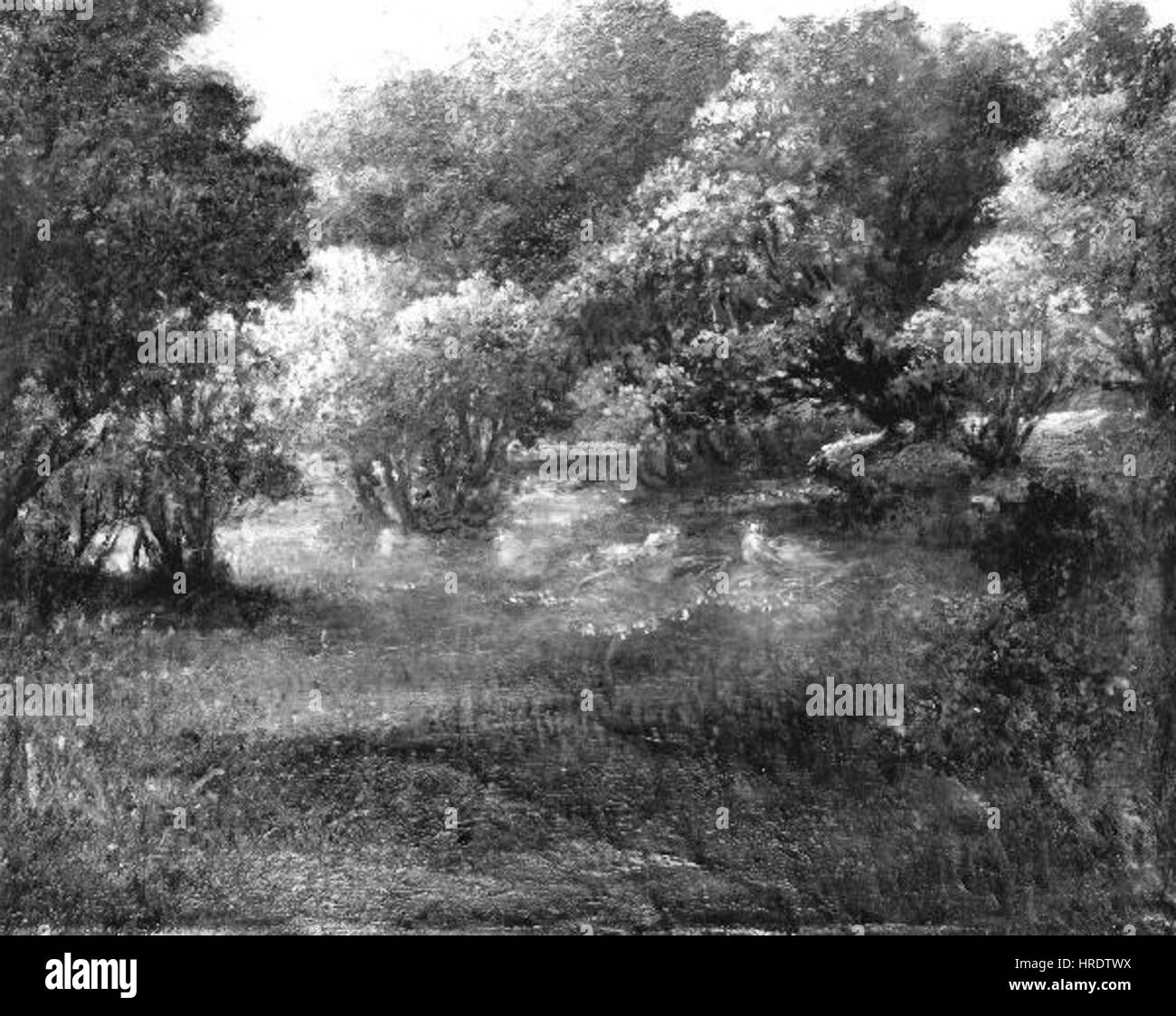 Emanuel Stanek 1862-1920 - Rusalky na Jizere Stock Photo - Alamy