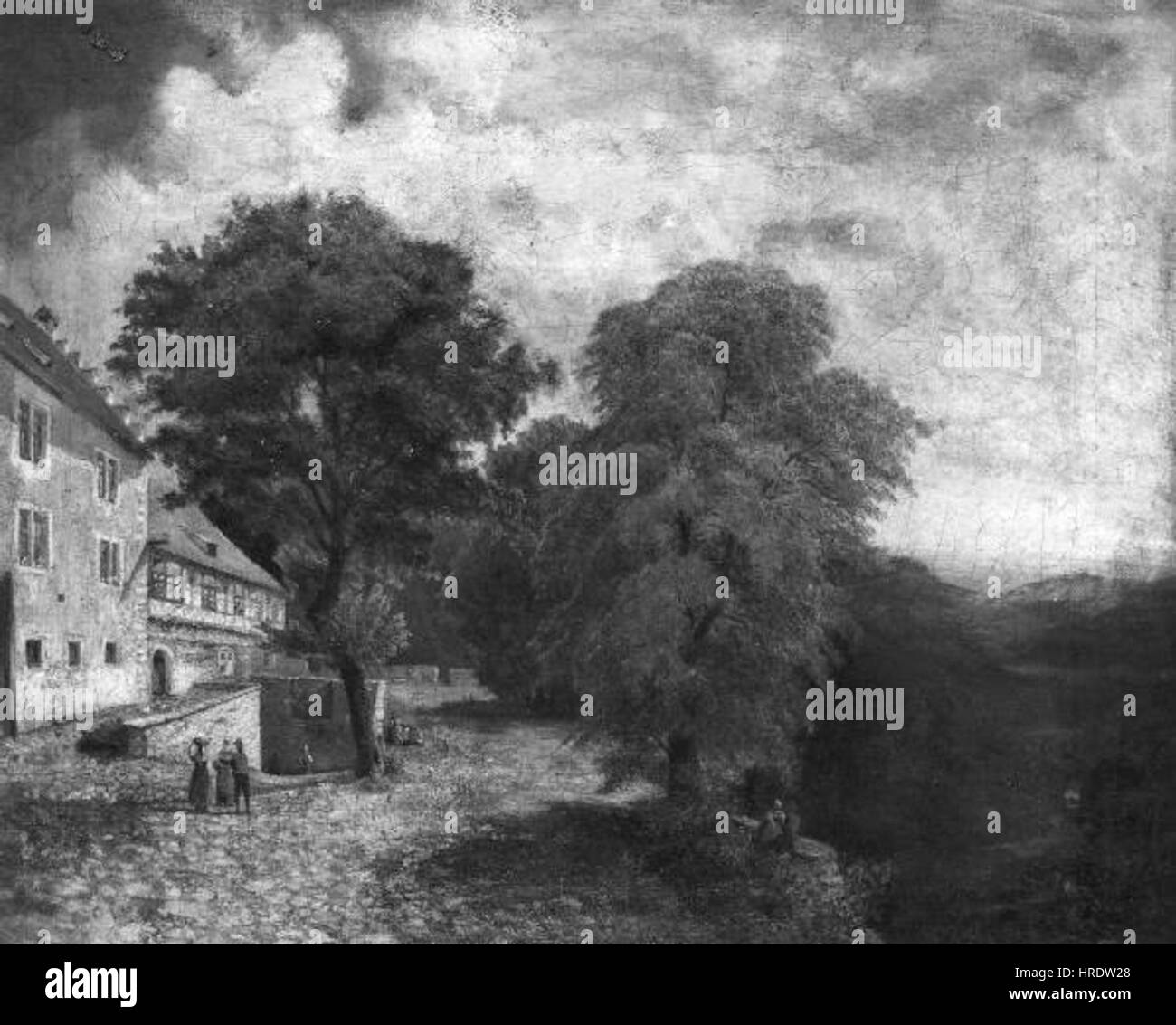 Amalie Manesova's 'Dum obklopeny kosatymi stromy' (translated as 'House ...