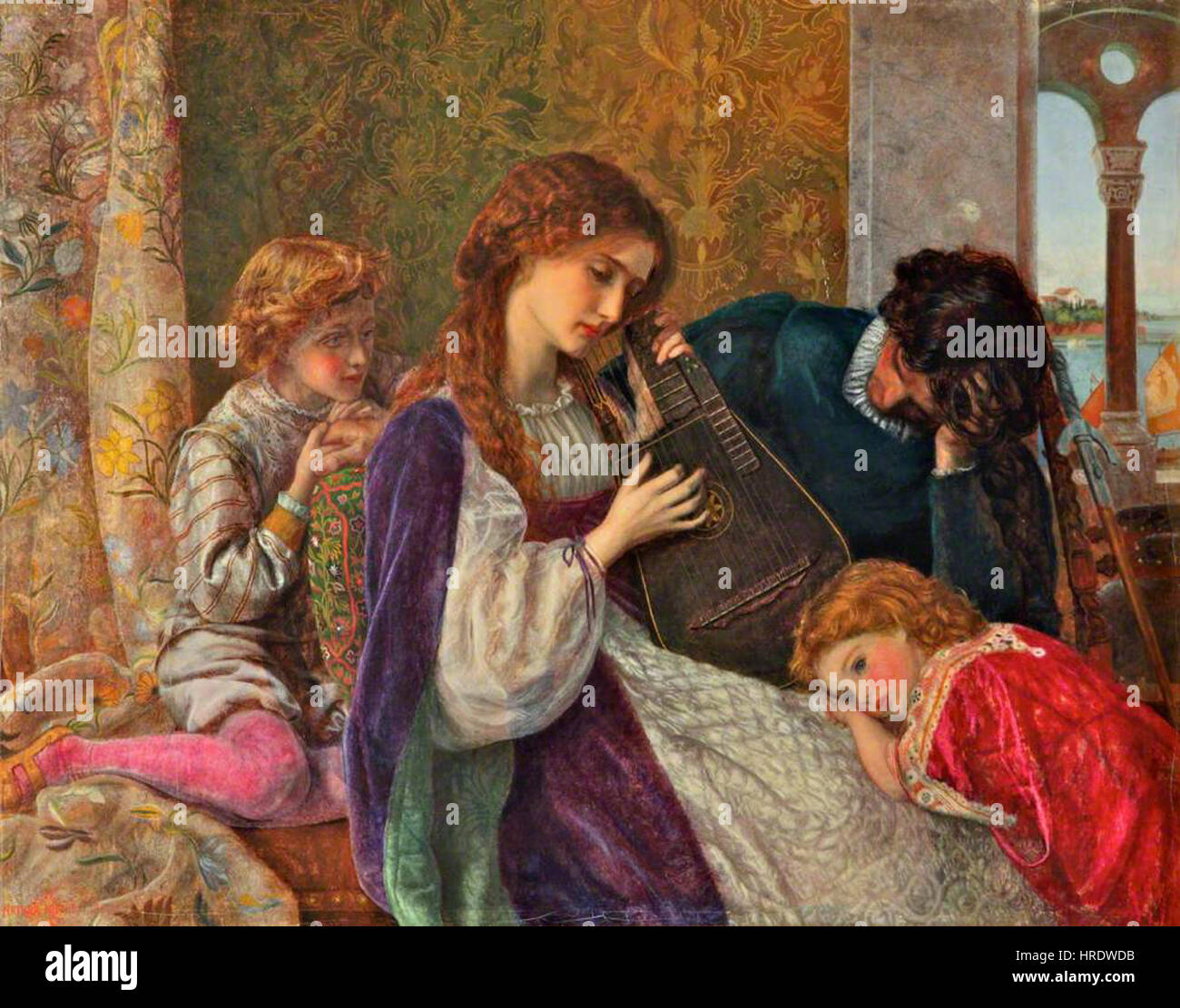 Group of figures gathered hi-res stock photography and images - Alamy