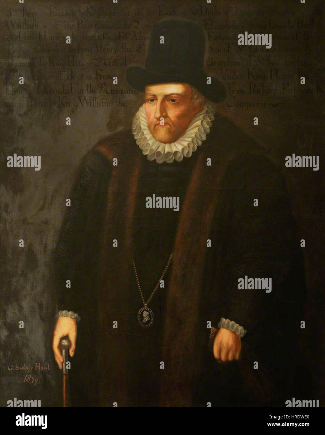 Sir john fortescue hi-res stock photography and images - Alamy