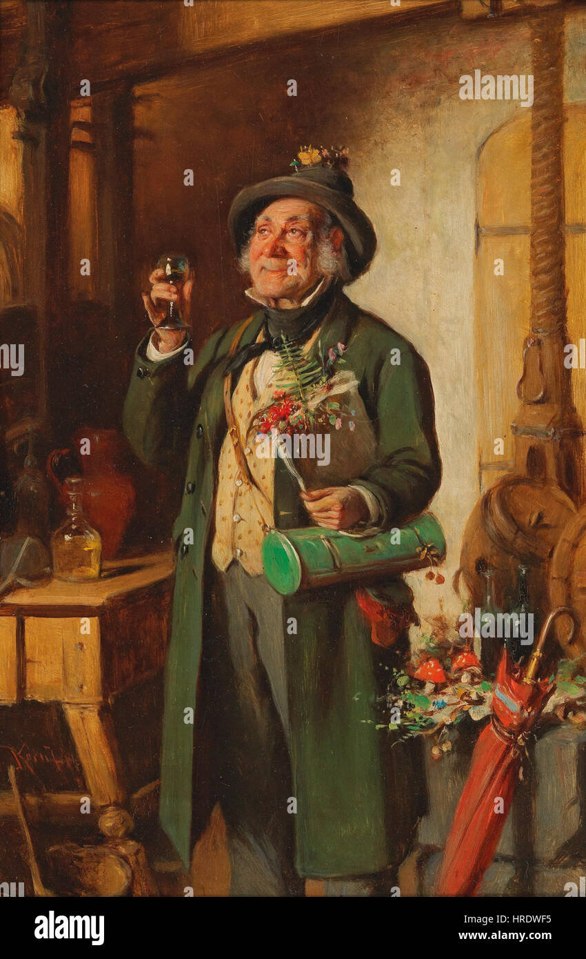 Hermann Kern Botanikus Lieblingsblume Stock Photo - Alamy