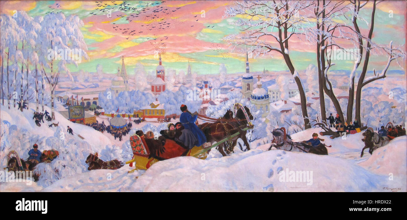 By boris kustodiev hi-res stock photography and images - Alamy