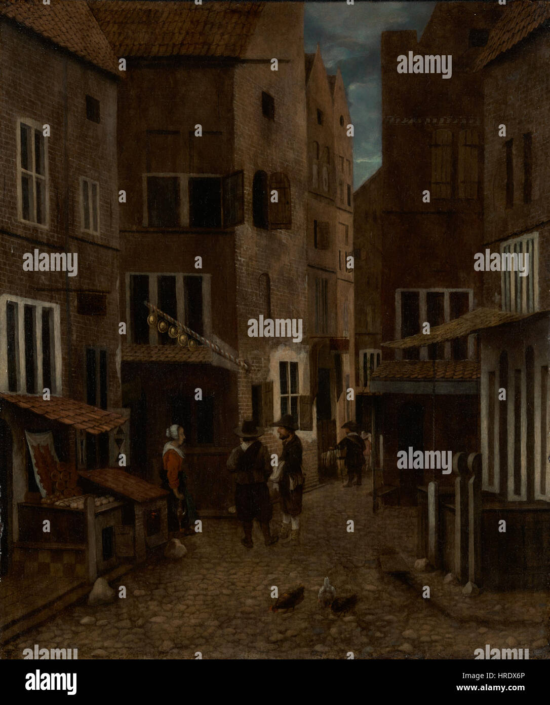 Jacobus Vrel - Street Scene - 70.PB.21 - J. Paul Getty Museum Stock ...