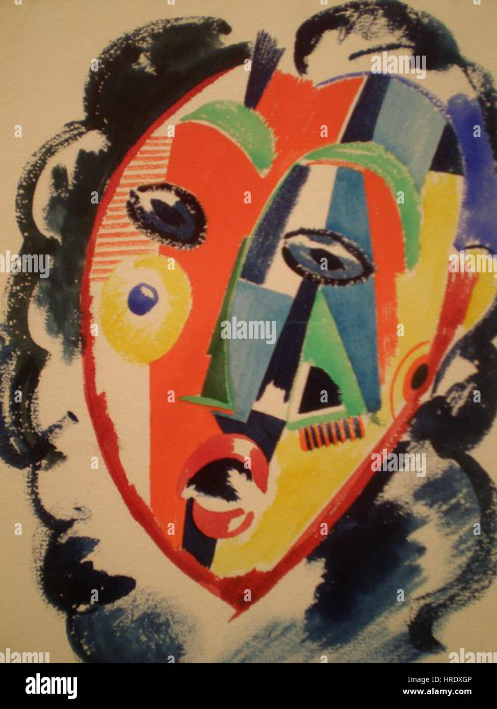 Amadeo de Souza-Cardoso's 1915 painting showcases his characteristic modernist style. This work ...