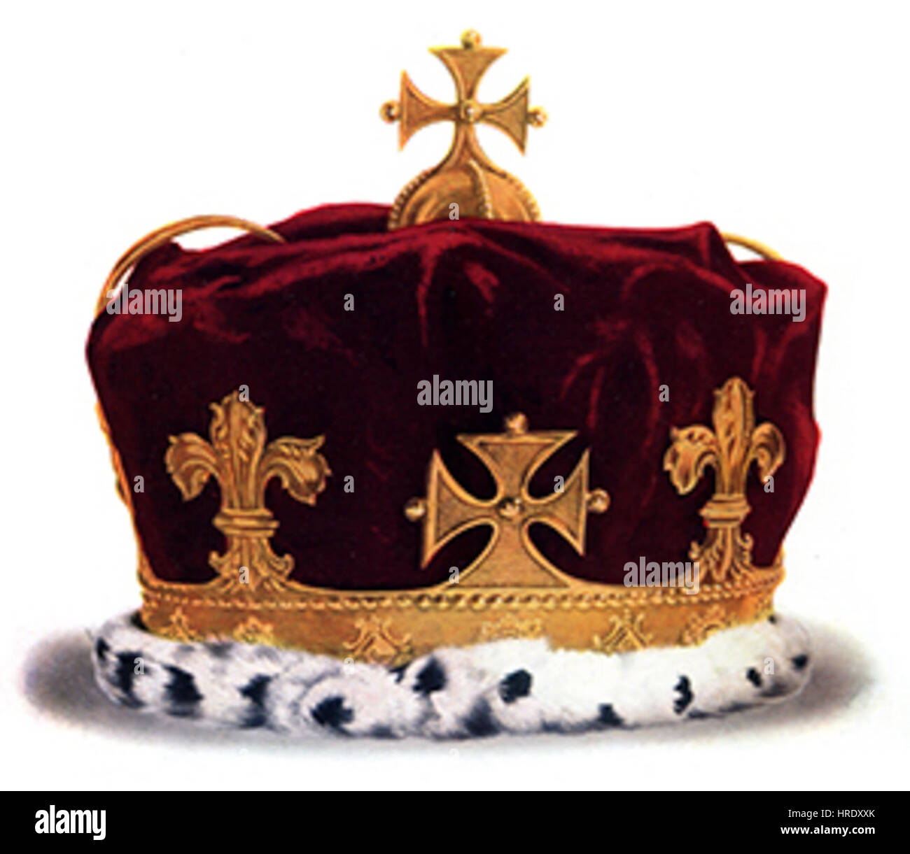 The Coronet of Frederick is a detailed artwork depicting the royal ...