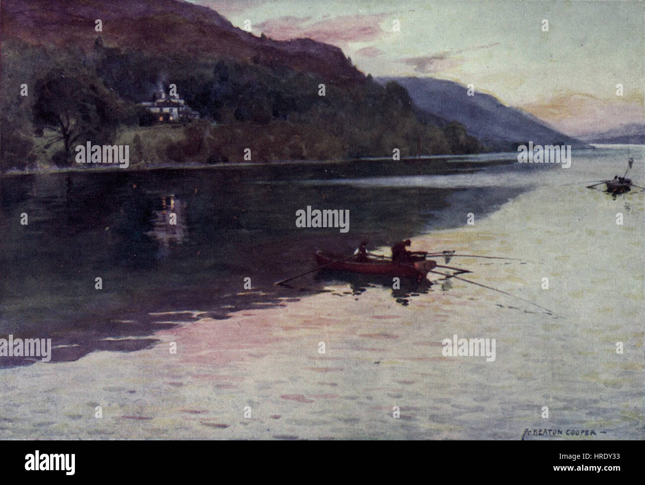 Coniston fishing lake hi-res stock photography and images - Alamy
