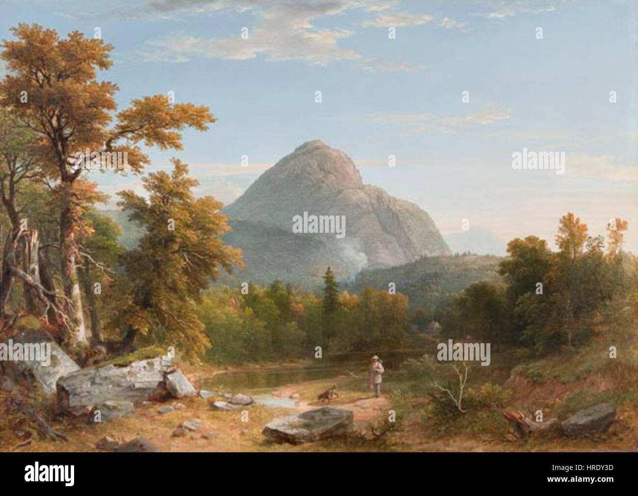 'Landscape, Haystack Mountain, Vermont' by Asher B. Durand, San Antonio ...