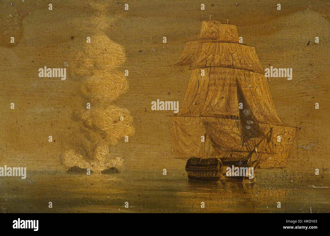 HMS Melville and Graham Island Stock Photo - Alamy