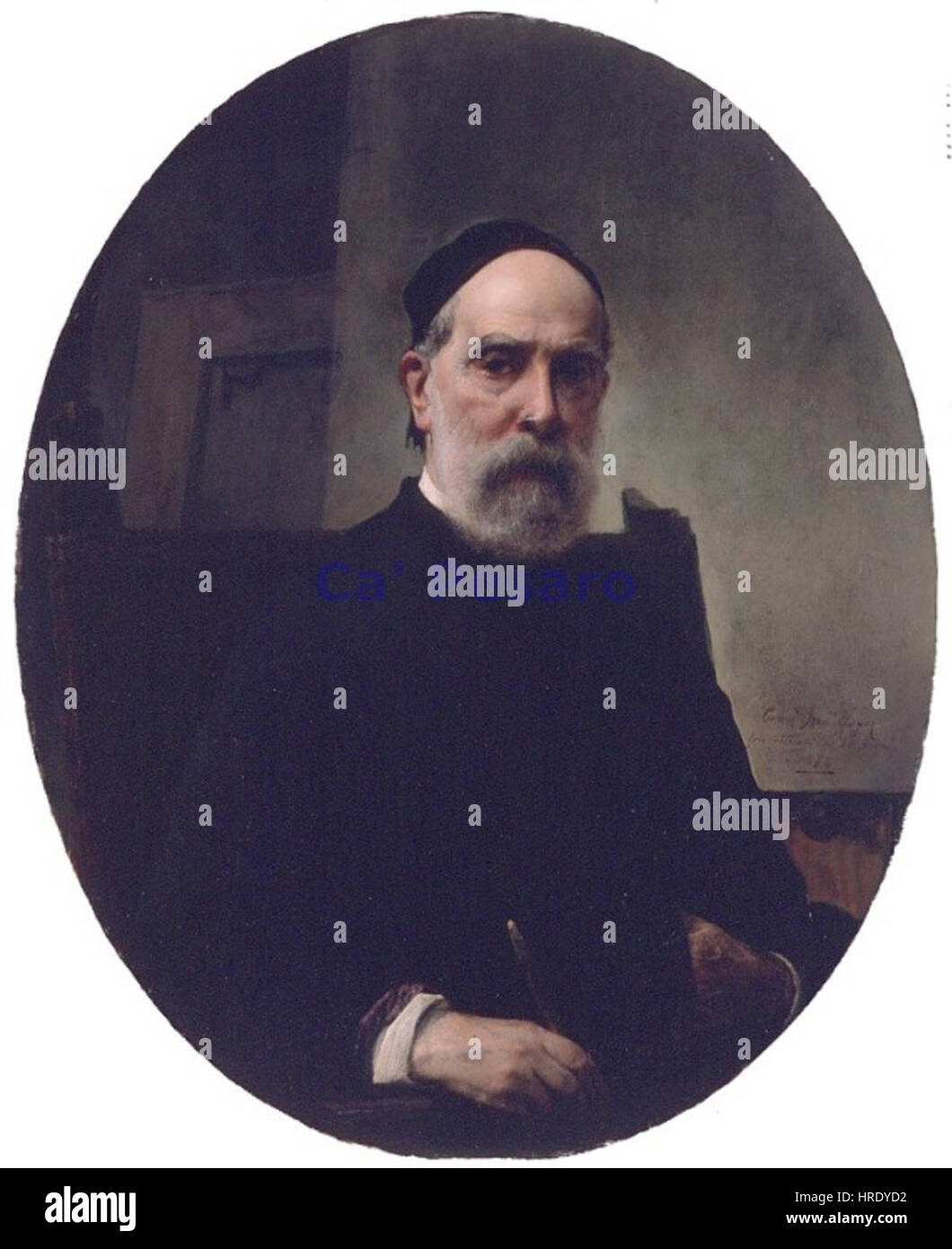Autoritratto a 88 anni by Francesco Hayez Stock Photo - Alamy