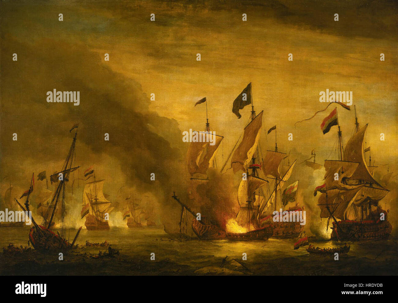 The battle of solebay hi-res stock photography and images - Alamy