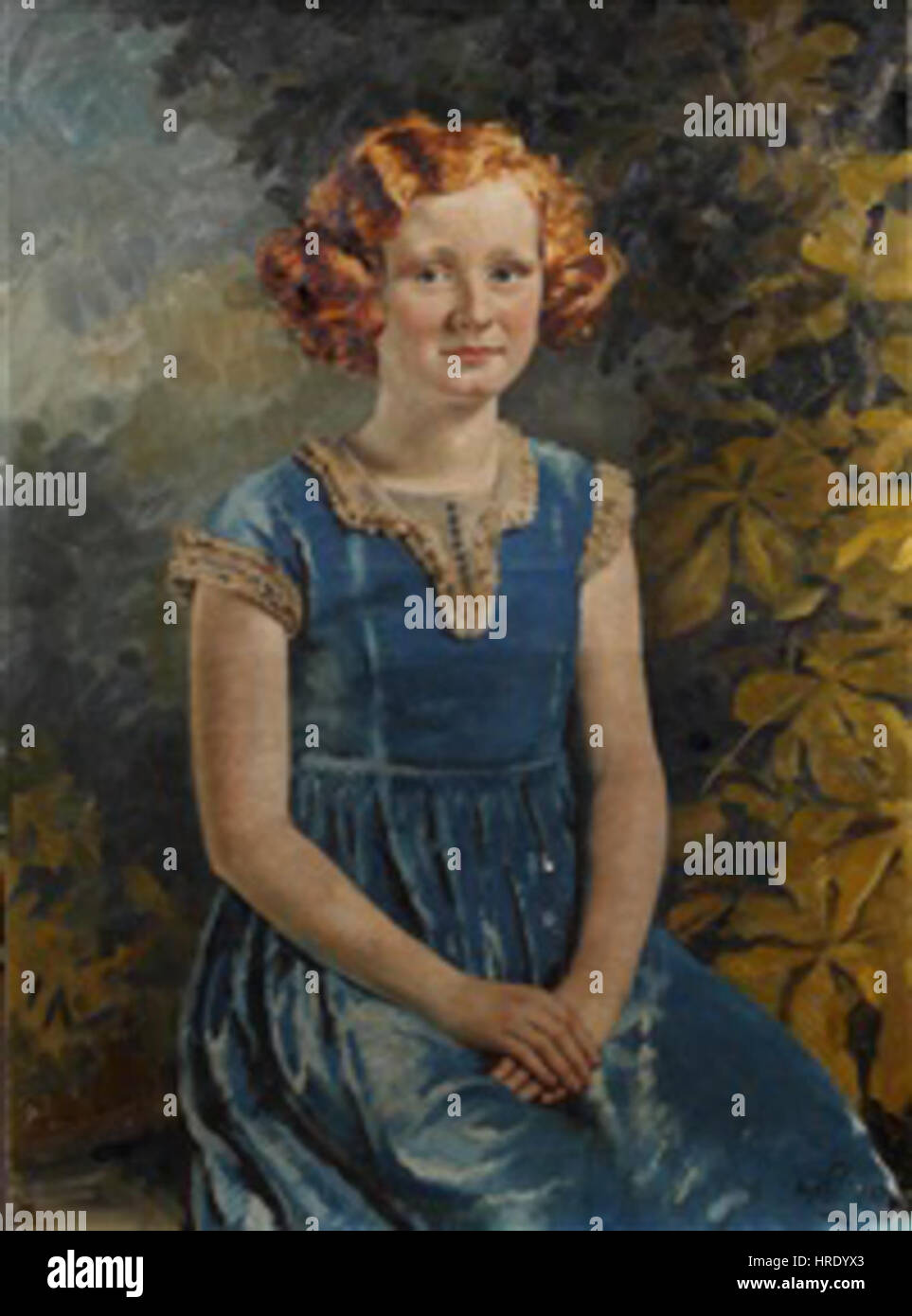 'William Ranken's portrait of Miss Agnes Finnie' captures a refined ...