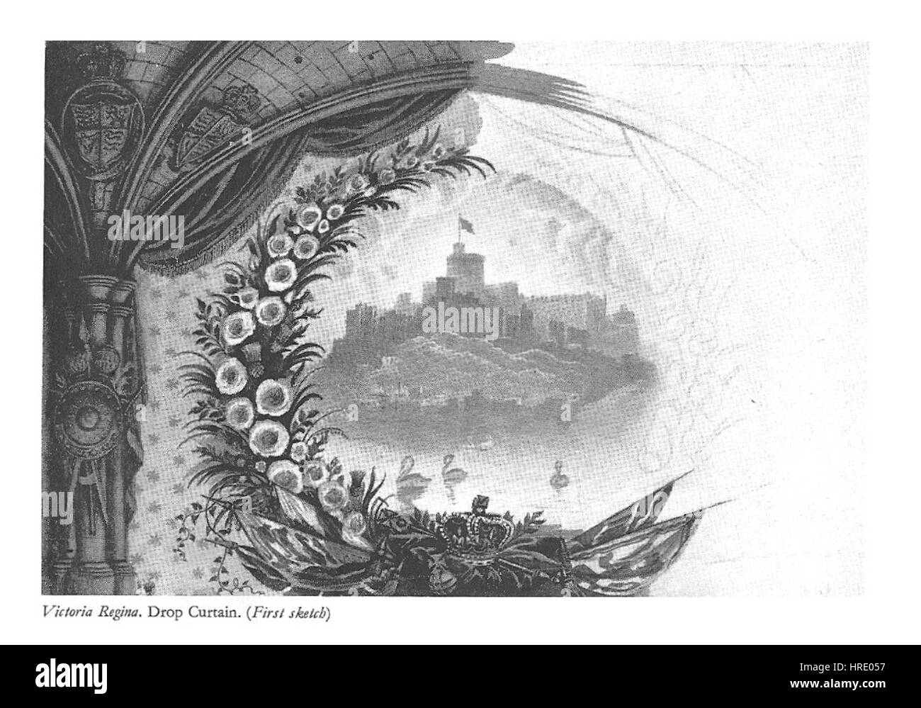 Rex Whistler’s 'Victoria Regina' depicts Queen Victoria in a regal ...