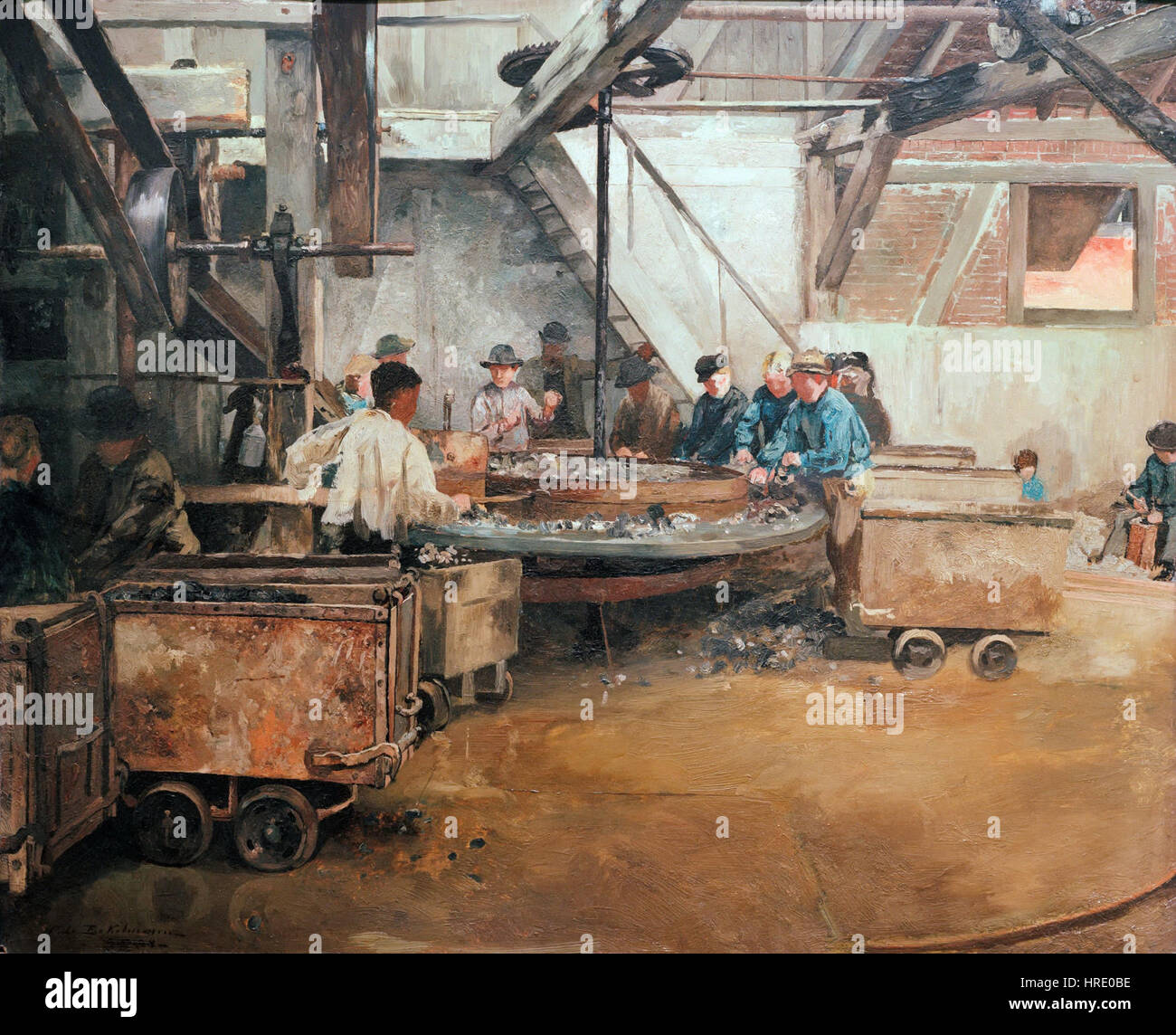 The 'Bokelmann-Mine' refers to a significant historical mining ...