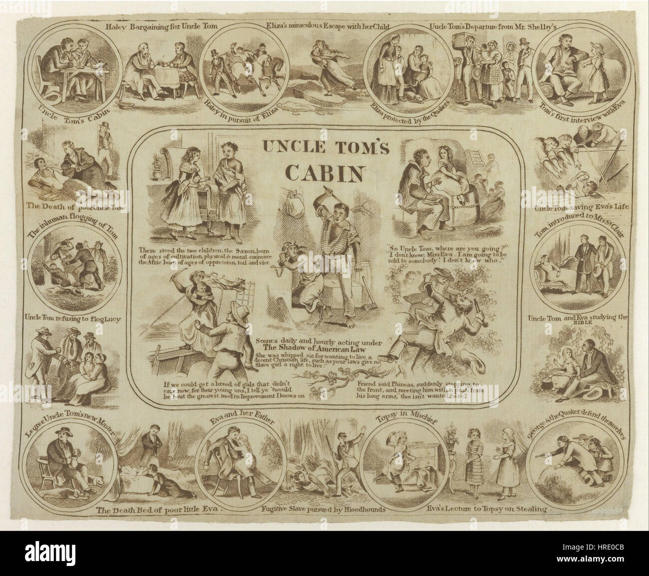 Uncle Tom's Cabin - Google Art Project-brighter Stock Photo - Alamy