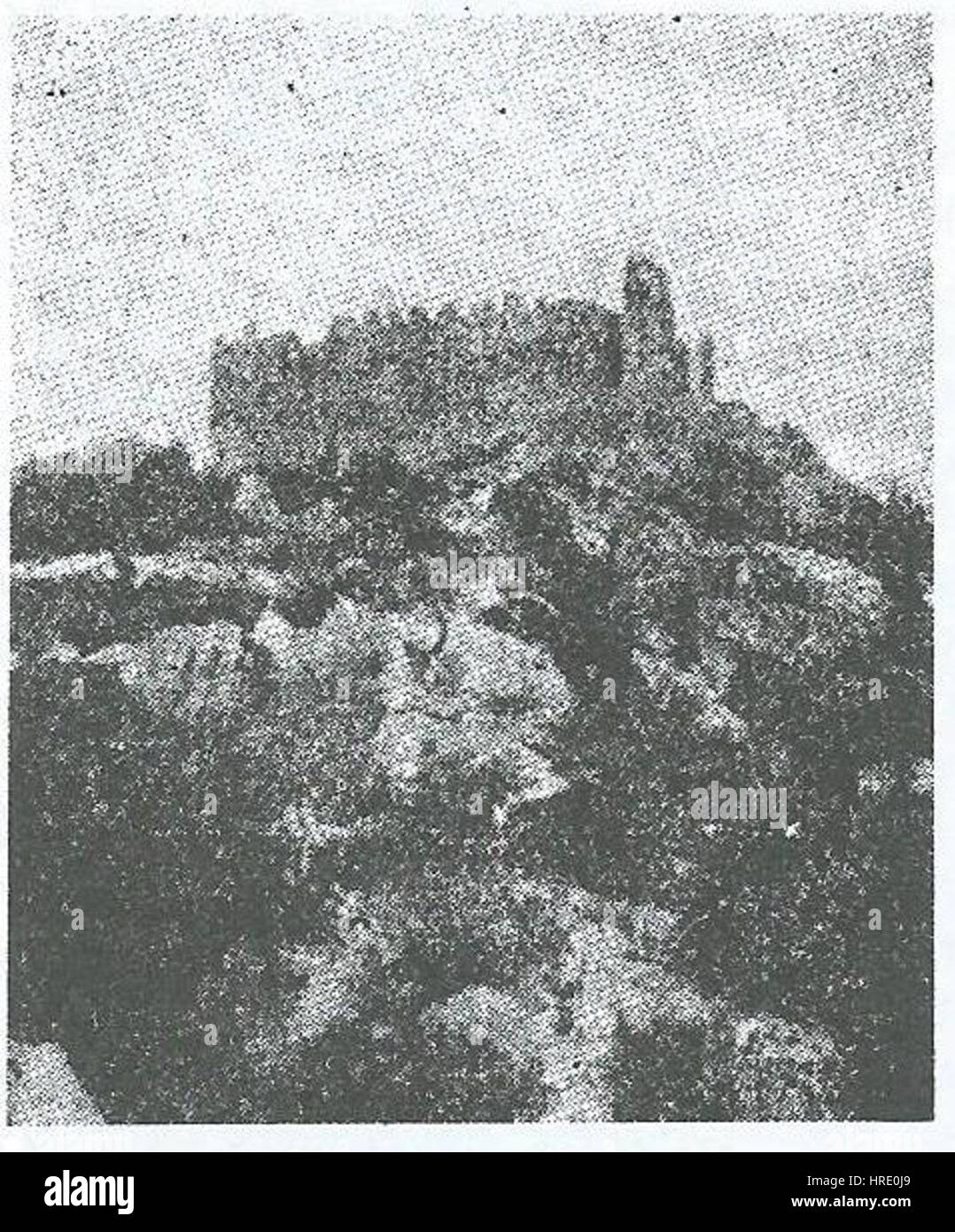 Castle of Geraki Stock Photo - Alamy