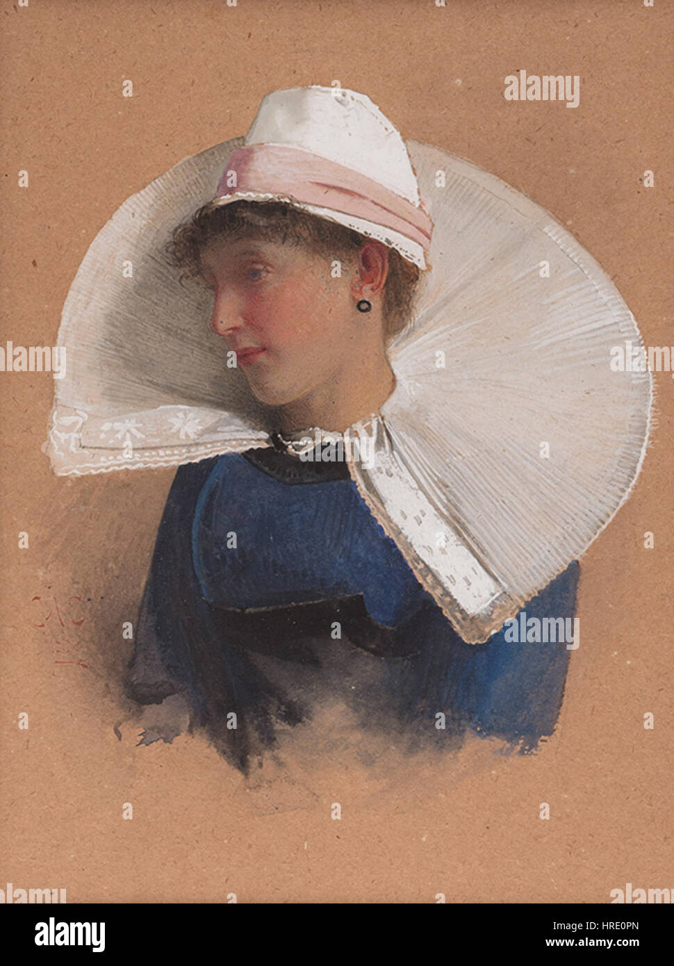 Carlton Alfred Smith’s 'Study of a Head' presents a focused exploration ...