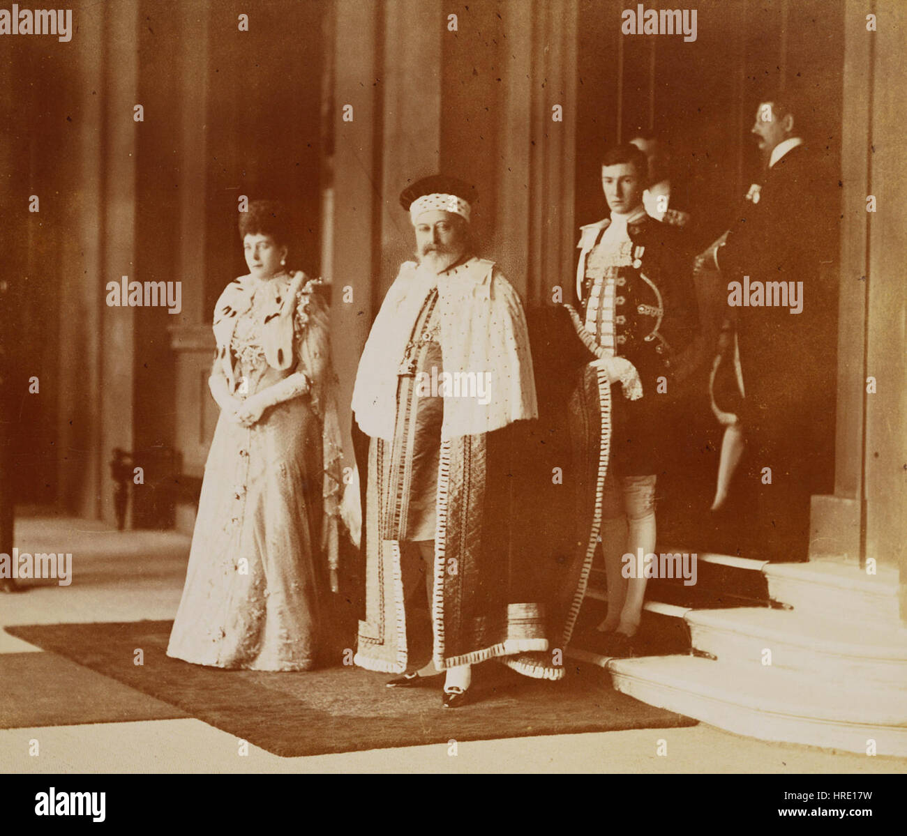 King Edward VII and Queen Alexandra Stock Photo - Alamy