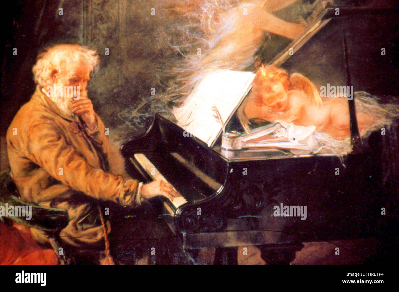 'El Genio Dormido' (The Sleeping Genius) is a painting that symbolizes ...