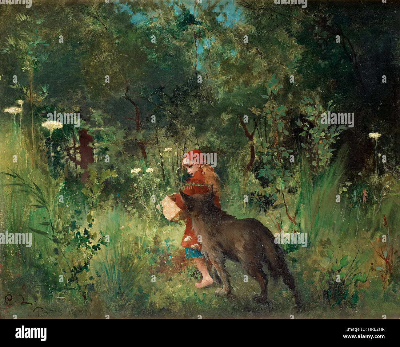 Little red riding hood hi-res stock photography and images - Alamy