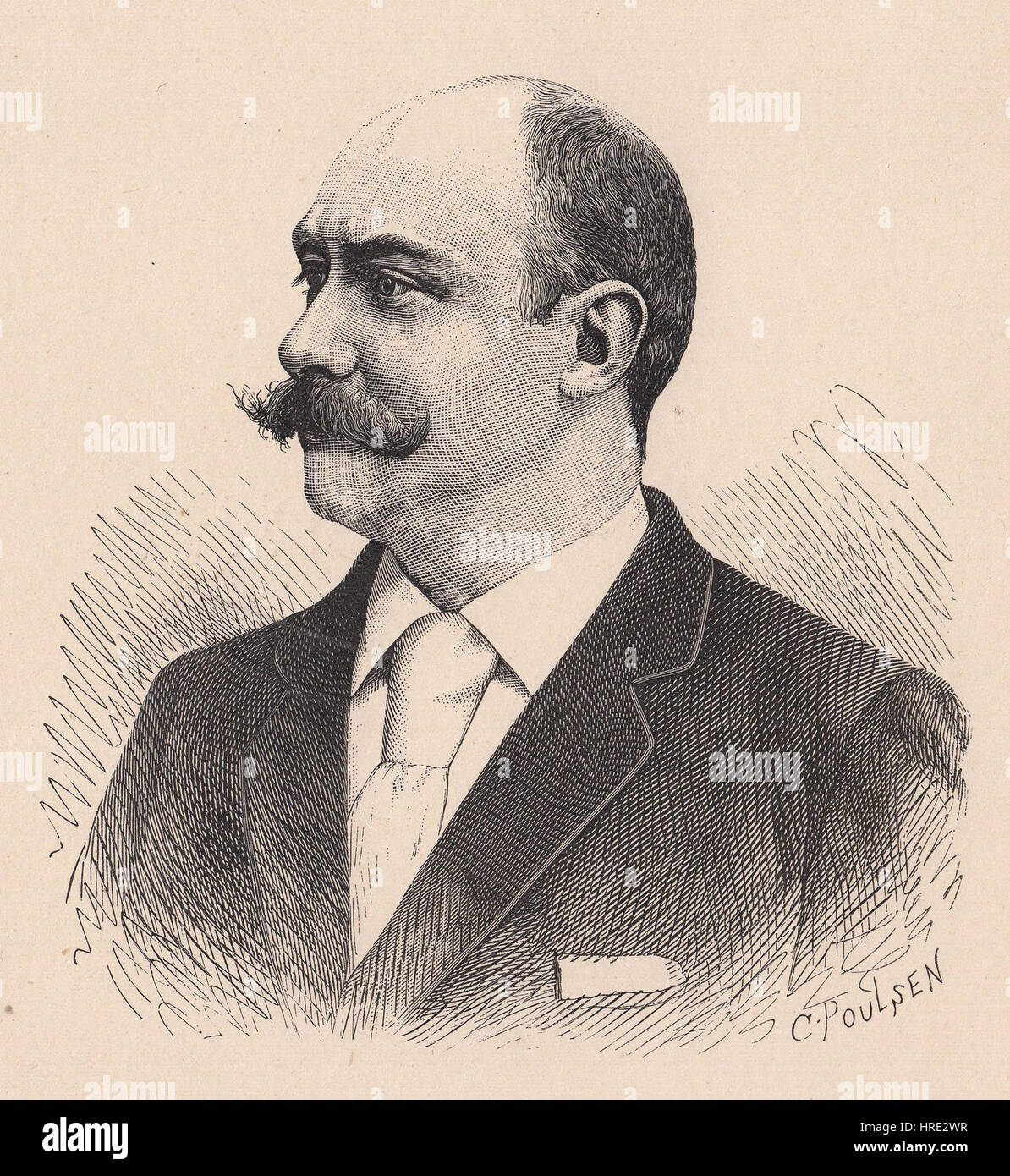 Danish poet Einar Christiansen Stock Photo - Alamy