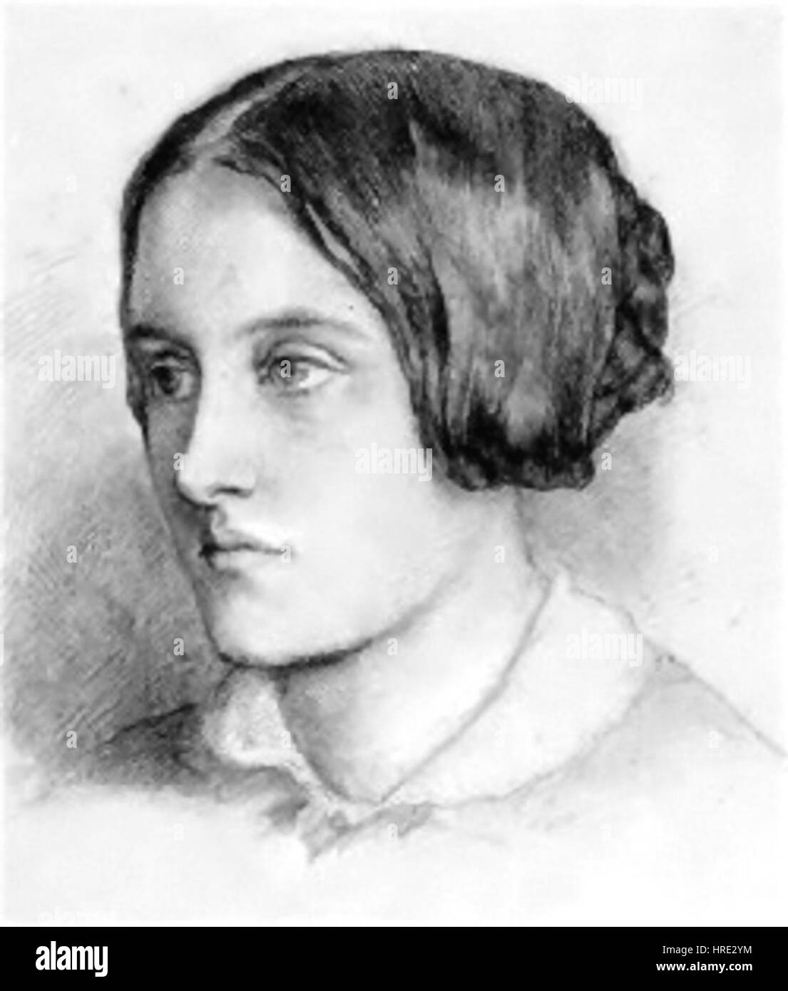 'Christina Rossetti 3' is a portrait of the renowned Victorian poet ...