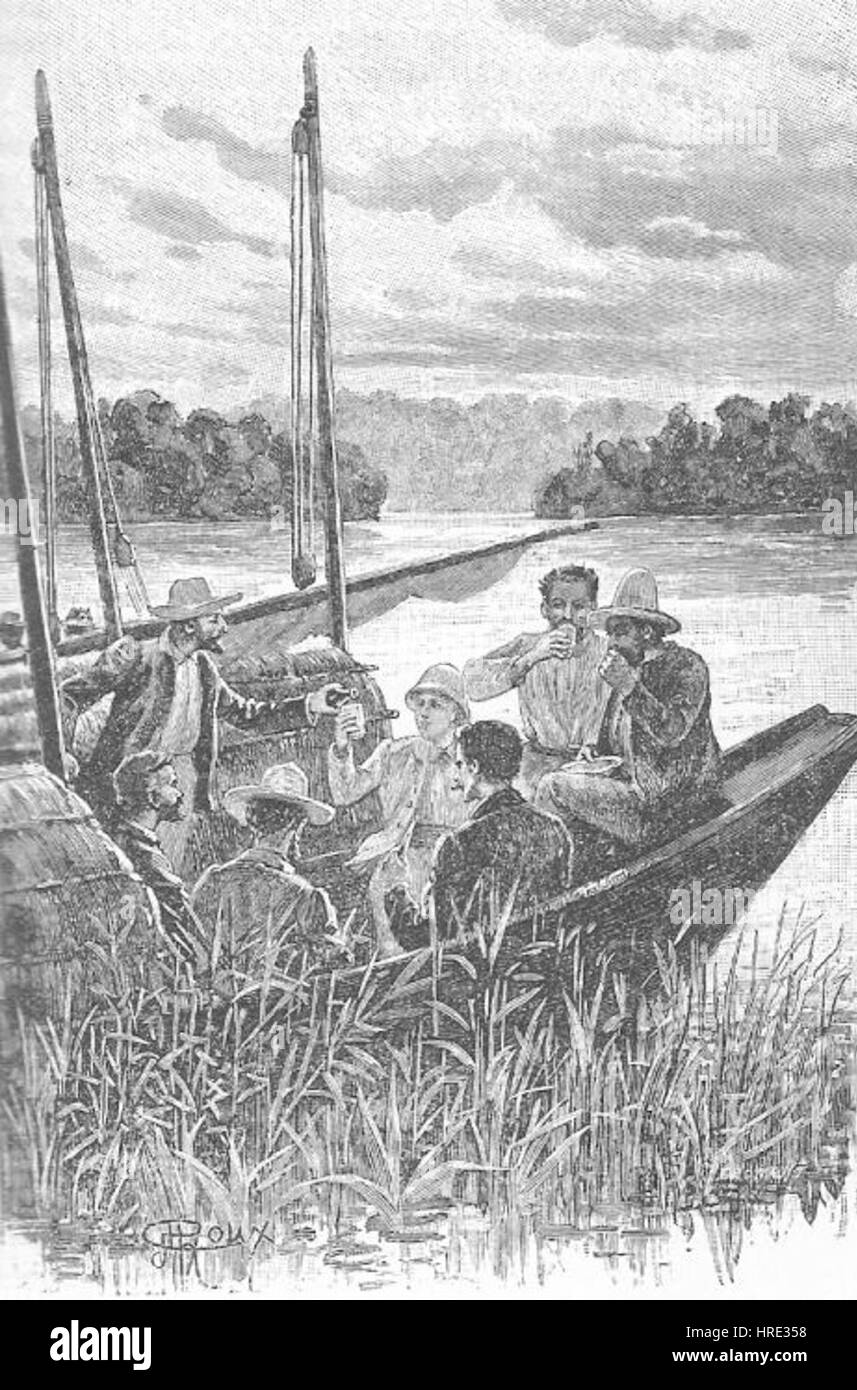'The Mighty Orinoco' by George Roux illustrates the grandeur of the ...