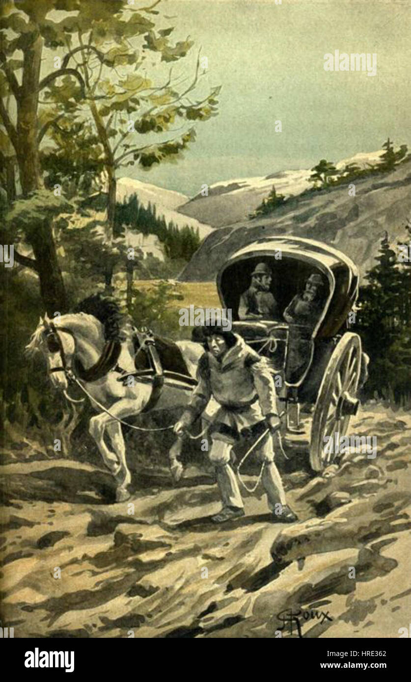 'The Golden Volcano' by George Roux 31 Stock Photo - Alamy