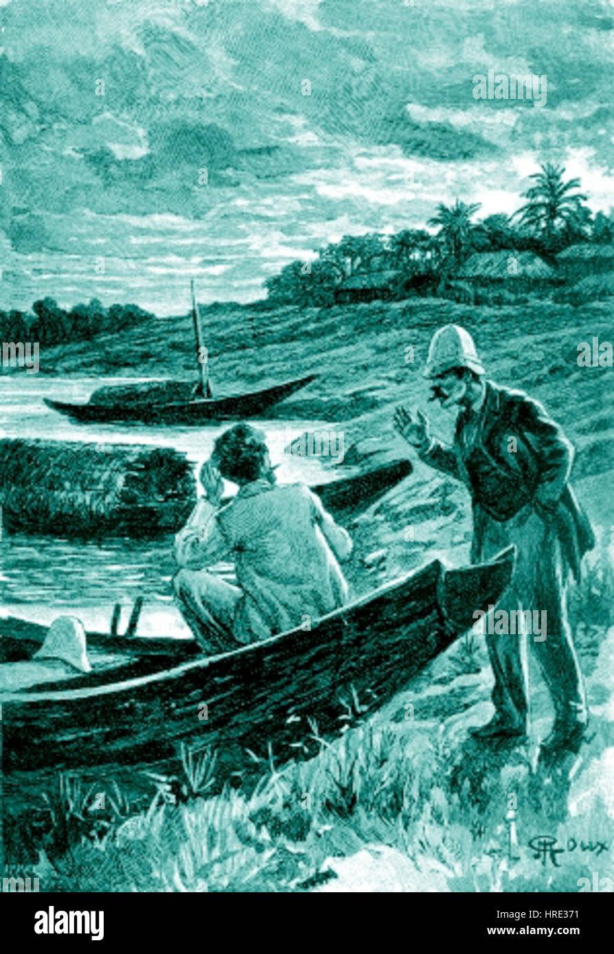 'The Mighty Orinoco' by George Roux is an artistic depiction of the ...