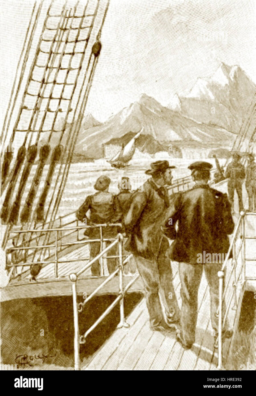 'The Wonderful Adventures of Captain Antifer' by George Roux is an ...