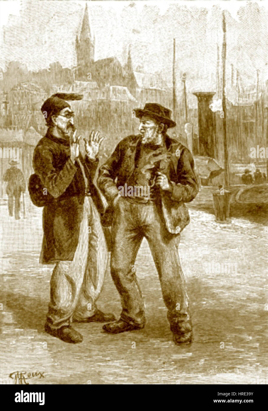 'The Wonderful Adventures of Captain Antifer' by George Roux 14 Stock ...