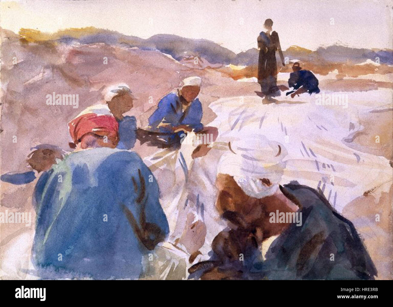 Mending a sail hi-res stock photography and images - Alamy