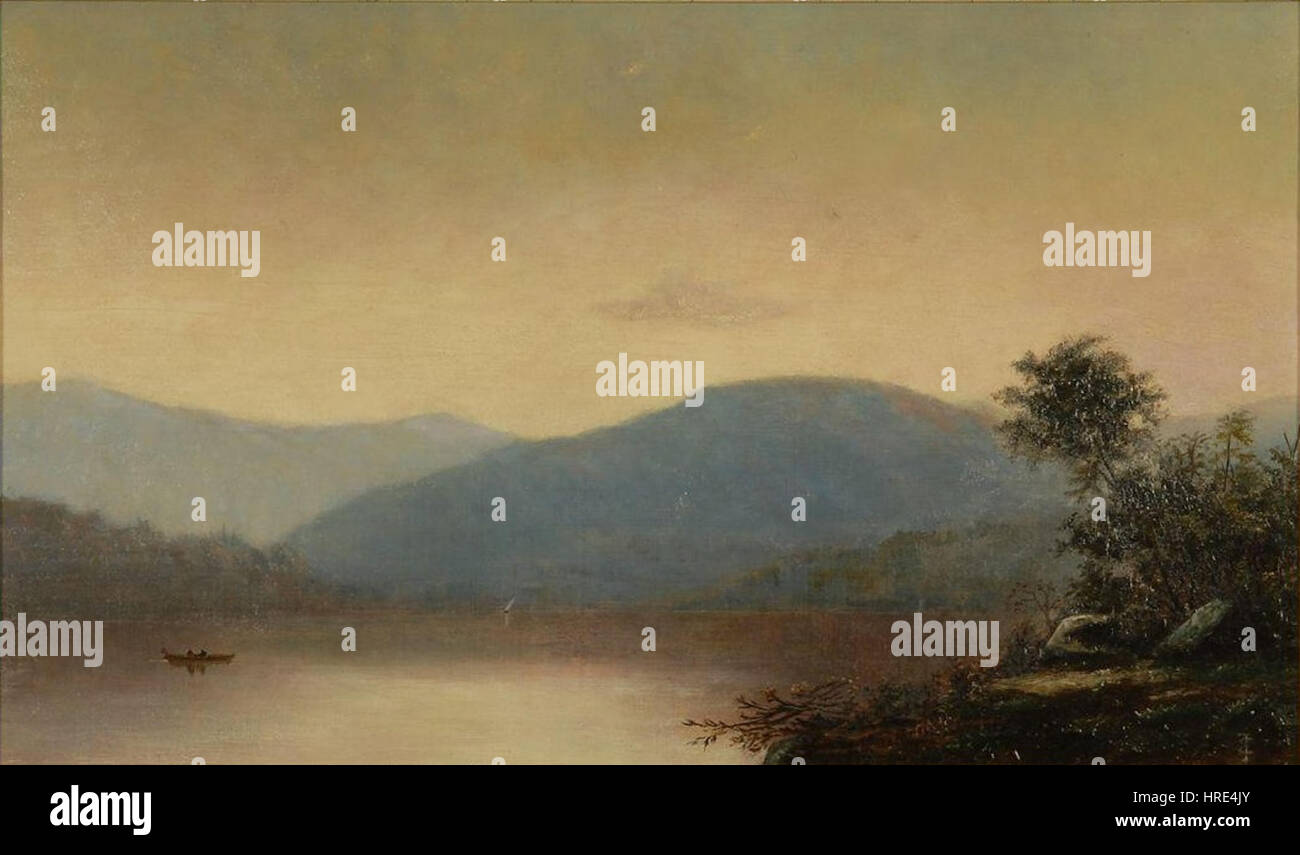 Eliphalet Terry - Lake George Stock Photo - Alamy