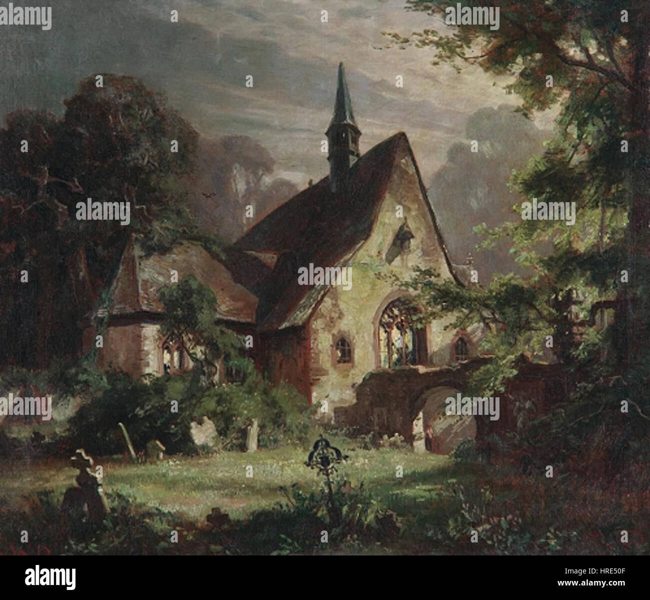 Fritz von Wille’s painting '01432' showcases the artist’s exploration ...