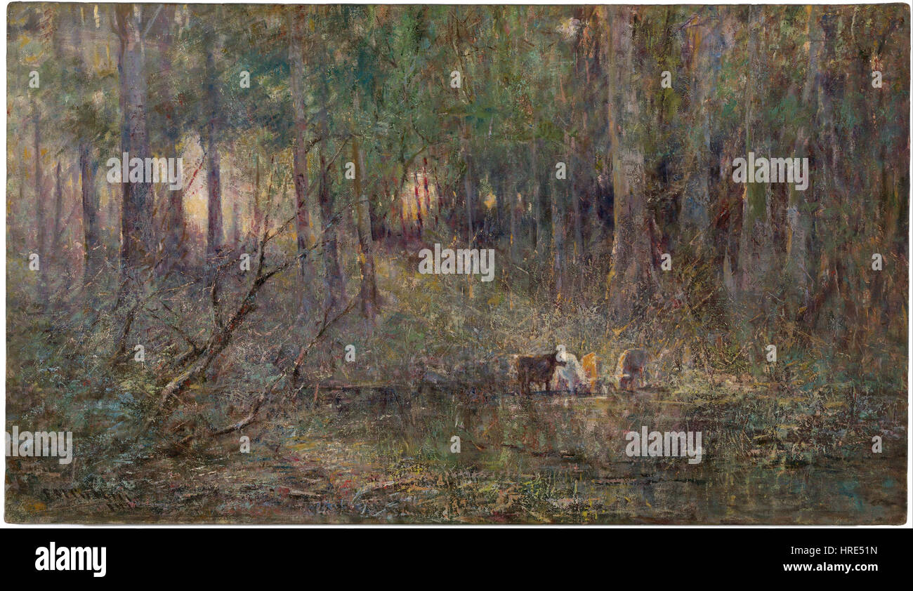 Frederick mccubbin hi-res stock photography and images - Alamy