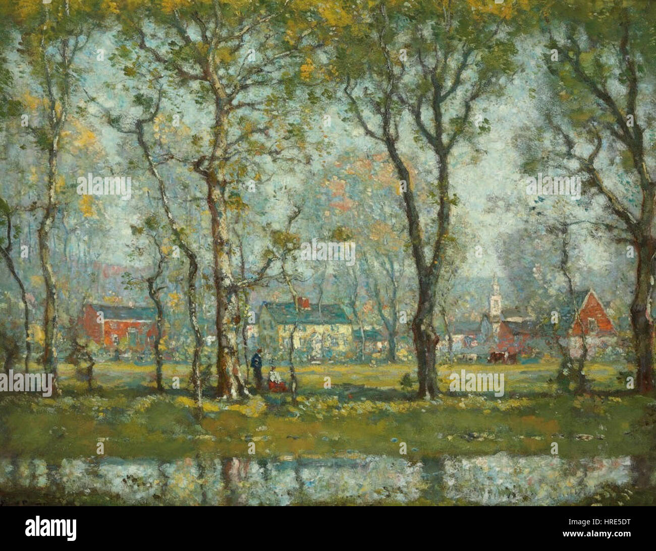 Henry Ward Ranger’s 'New England Village' captures the quiet beauty of ...