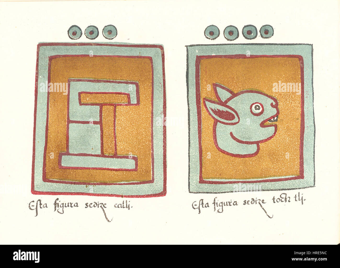 Folio 15v of the Codex Magliabechiano depicts ancient Aztec rituals and ...