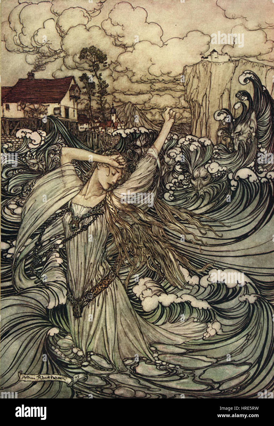 Arthur Rackham 1909 Undine (14 of 15 Stock Photo - Alamy