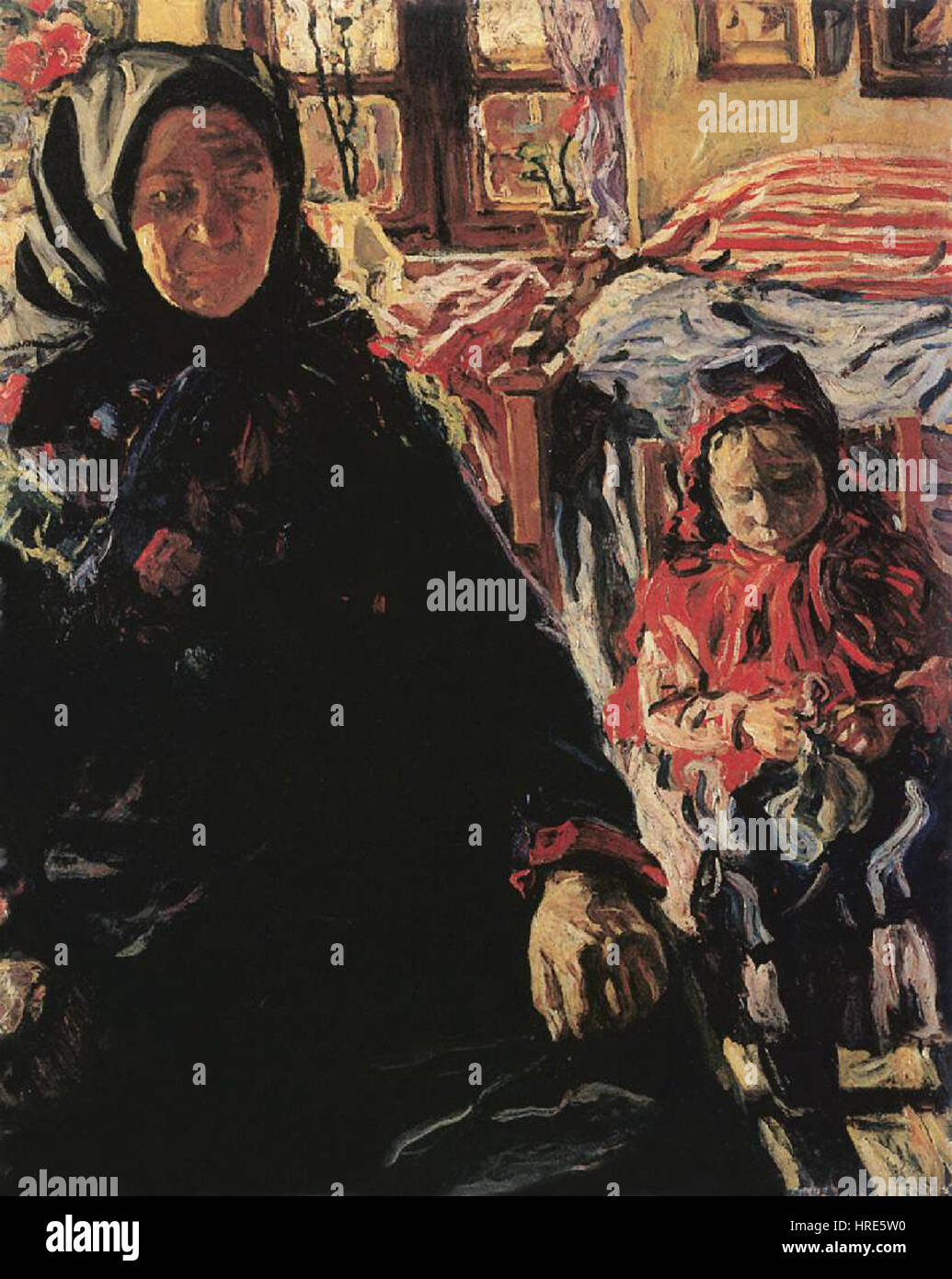 Perlmutter The Two Ages c. 1905 Stock Photo - Alamy