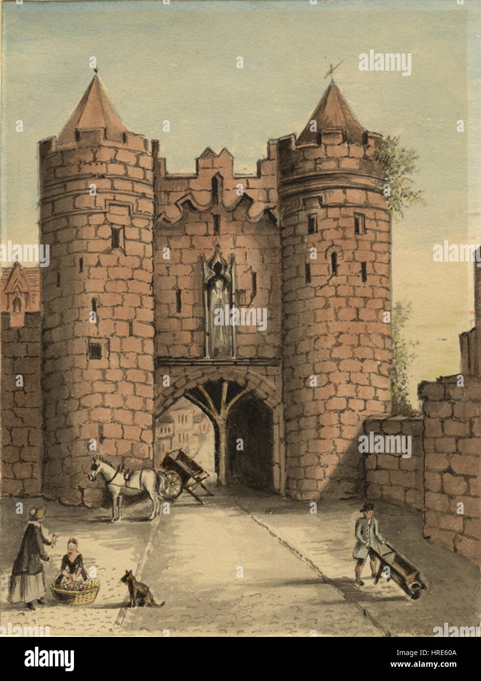 'Sharp Greyfriars Gate' by HAGAM is a detailed architectural ...