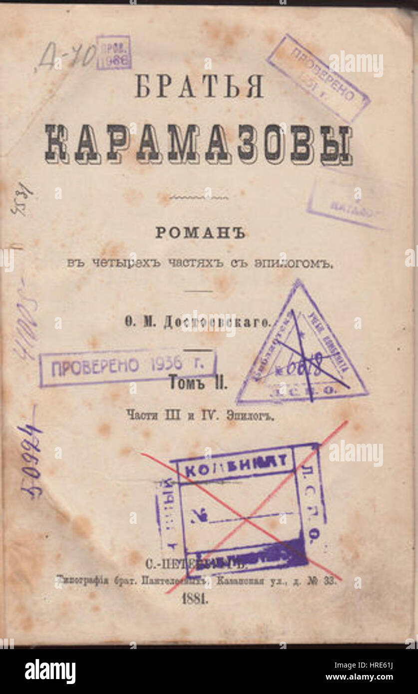 Brothers Karamazov Summary