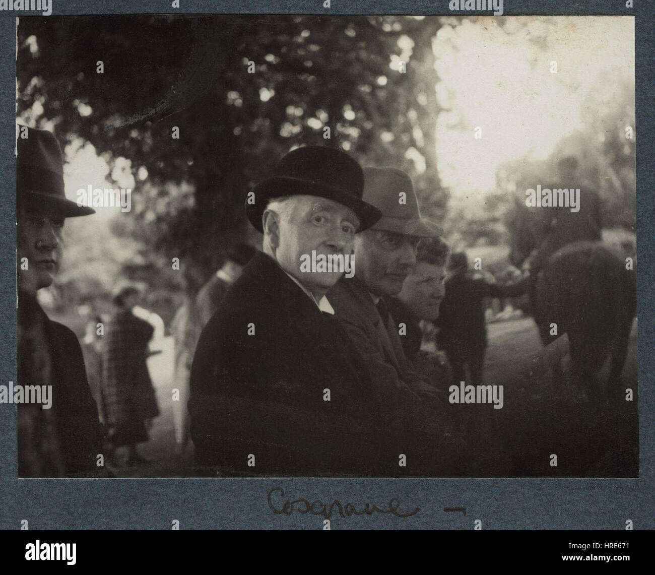 William Thomas Cosgrave and others by Lady Ottoline Morrell Stock Photo ...