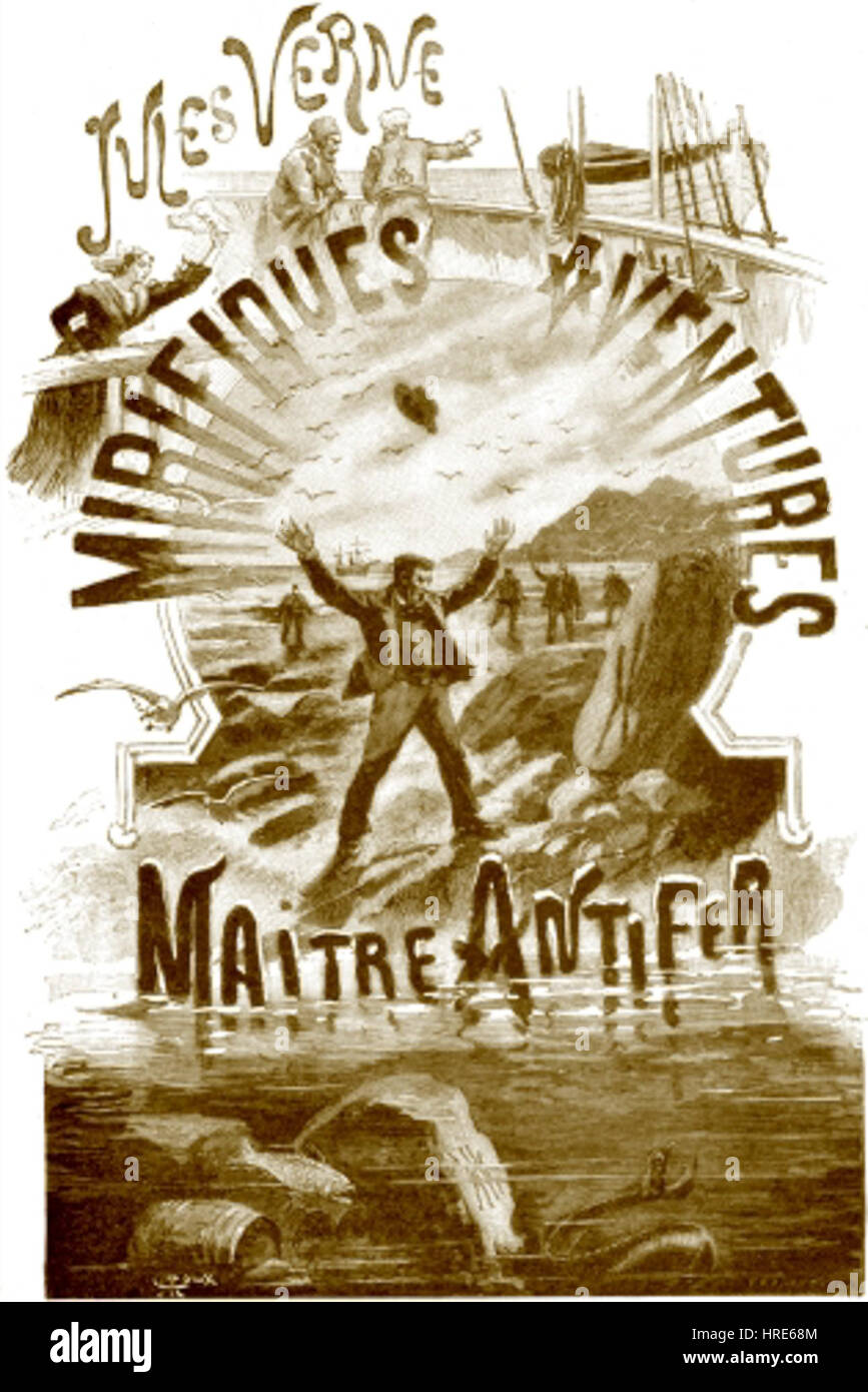 'The Wonderful Adventures of Captain Antifer' by George Roux 01 Stock ...