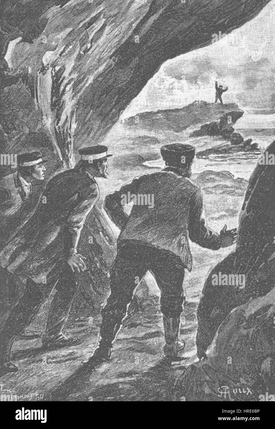 'The Sphinx of the Ice Fields' by George Roux 61 Stock Photo - Alamy