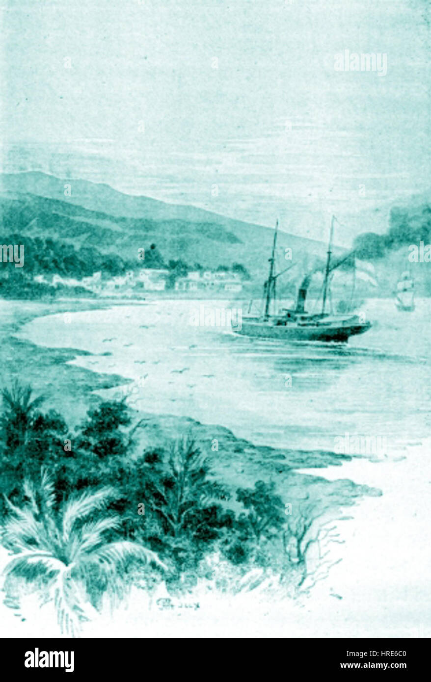 'The Mighty Orinoco' by George Roux is an illustration depicting the ...