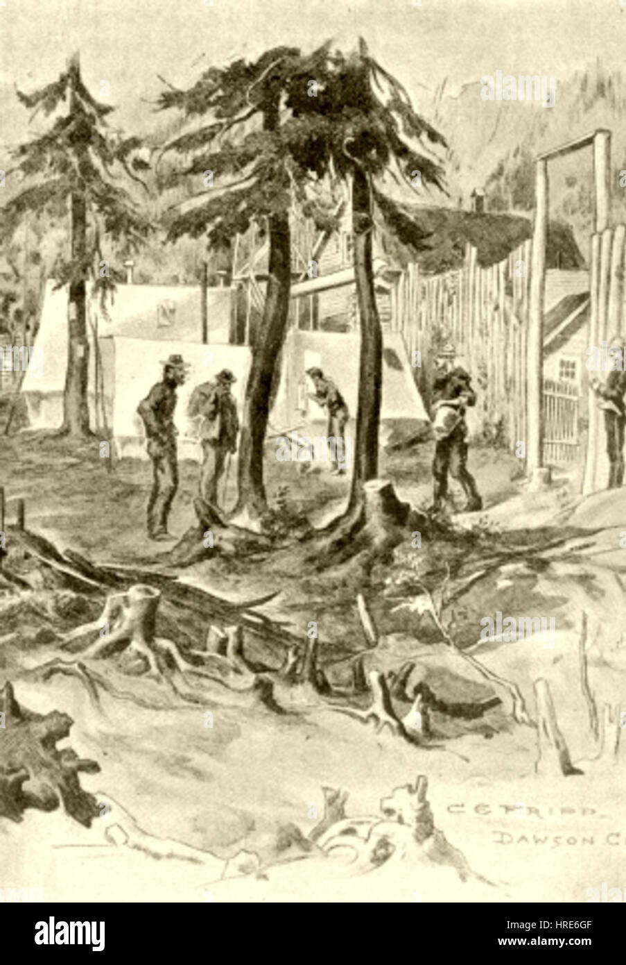 'The Golden Volcano' by George Roux 30 Stock Photo - Alamy