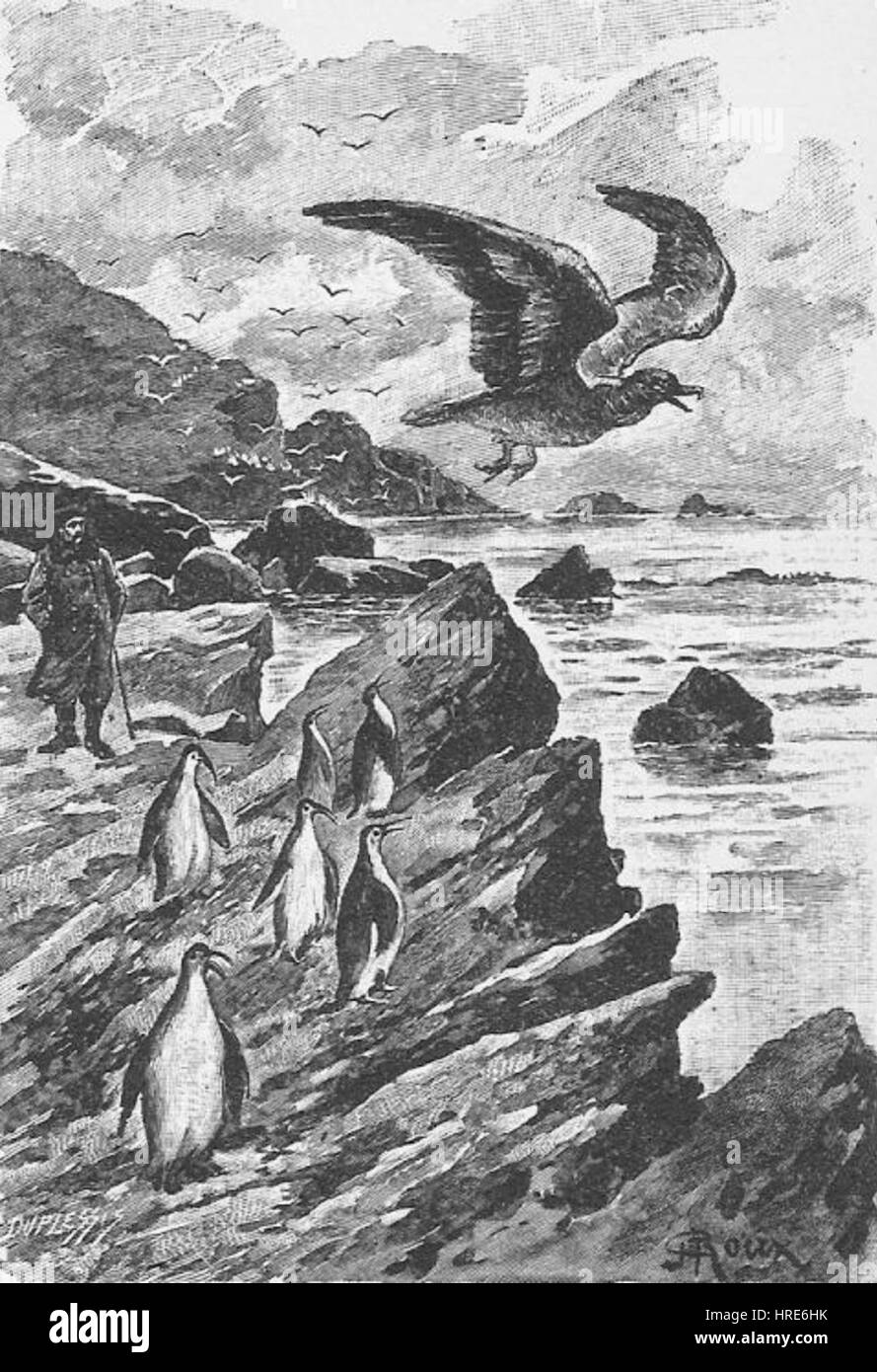 'The Sphinx of the Ice Fields' by George Roux 05 Stock Photo - Alamy