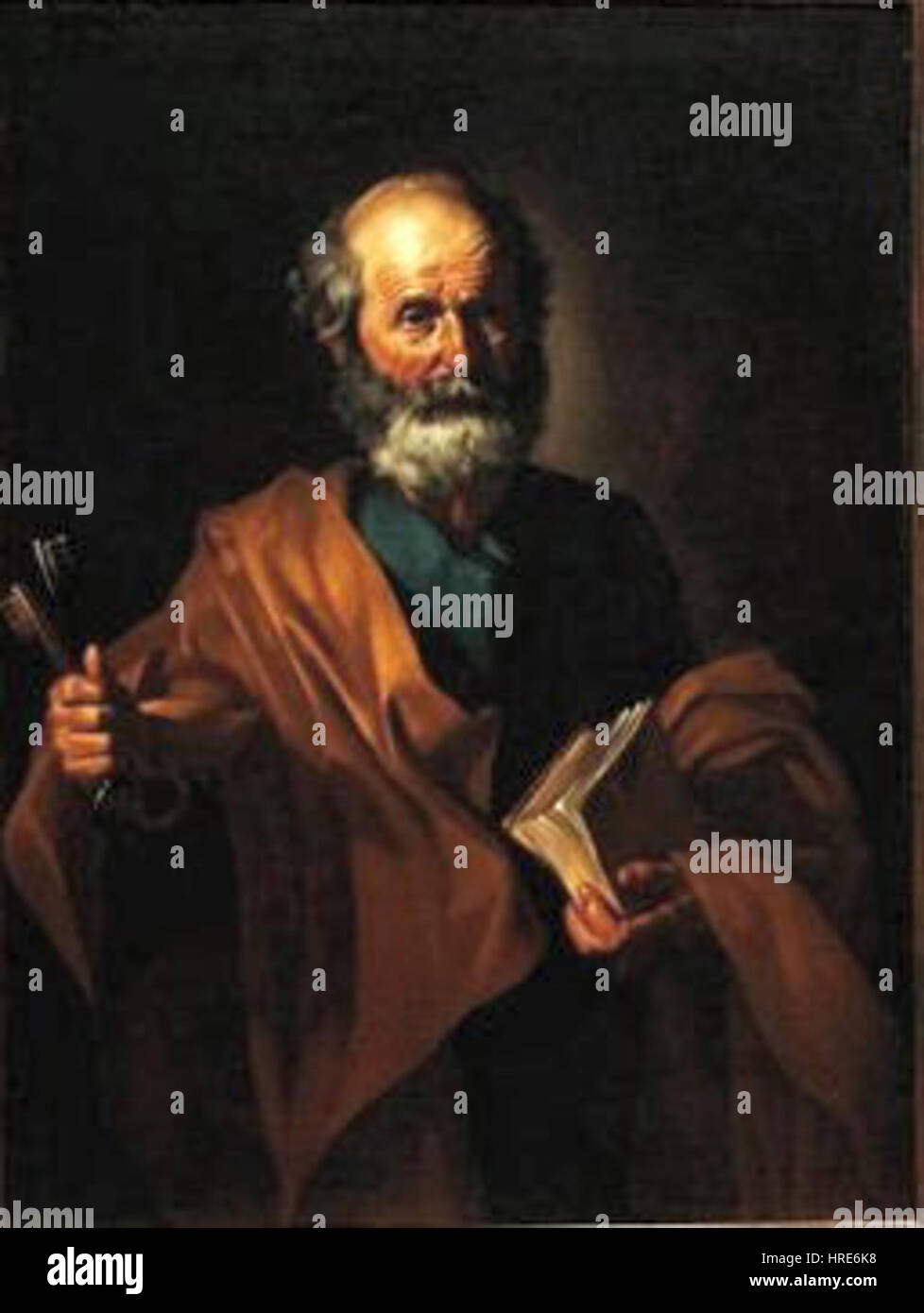 'San Pedro' (Saint Peter) Jose de Ribera Stock Photo - Alamy