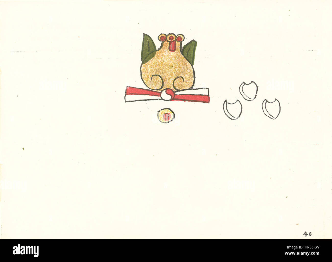 The 'Codex Magliabechiano' is an important pre-Columbian manuscript ...