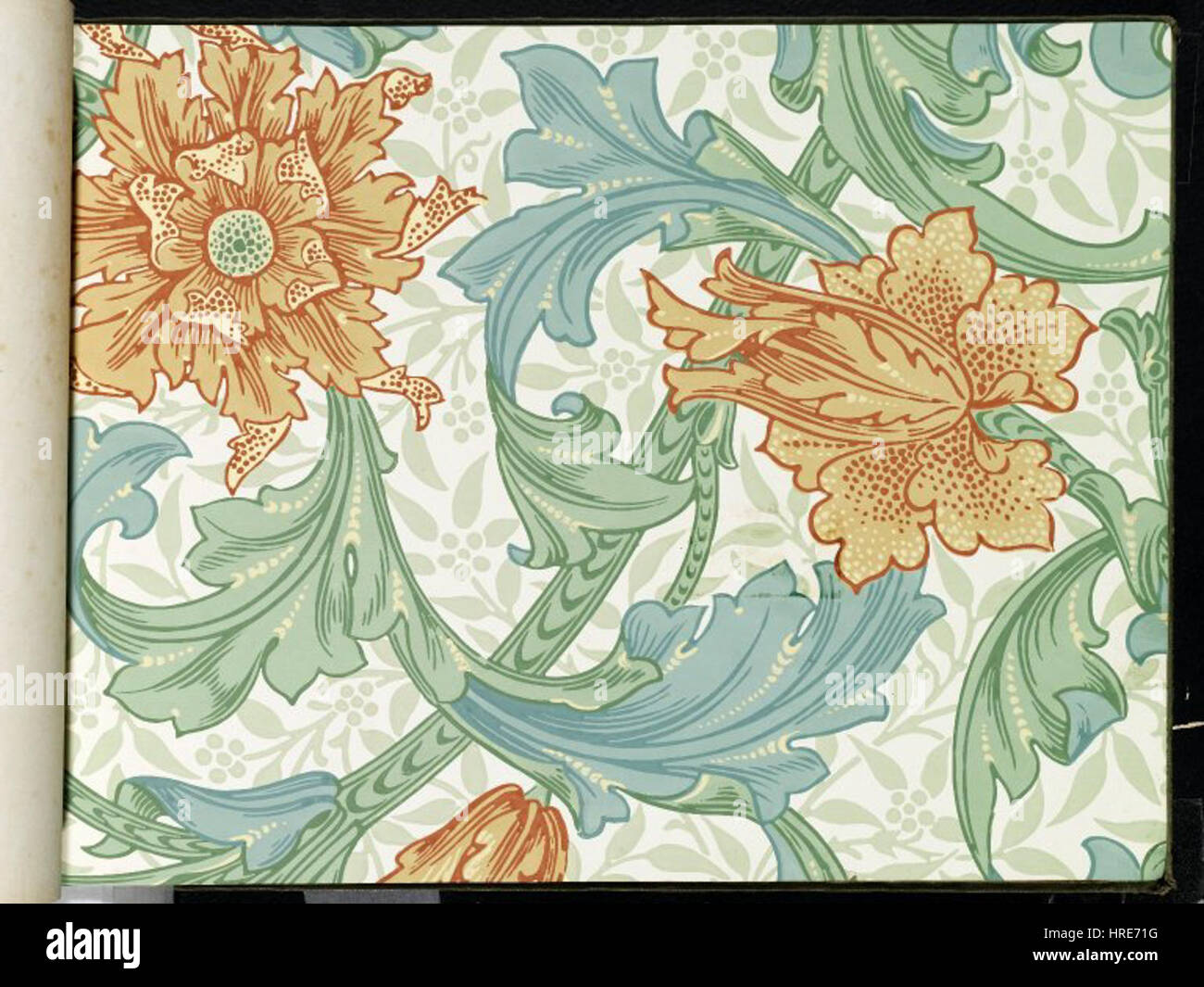 This wallpaper sample from the William Morris and Company, featured in ...